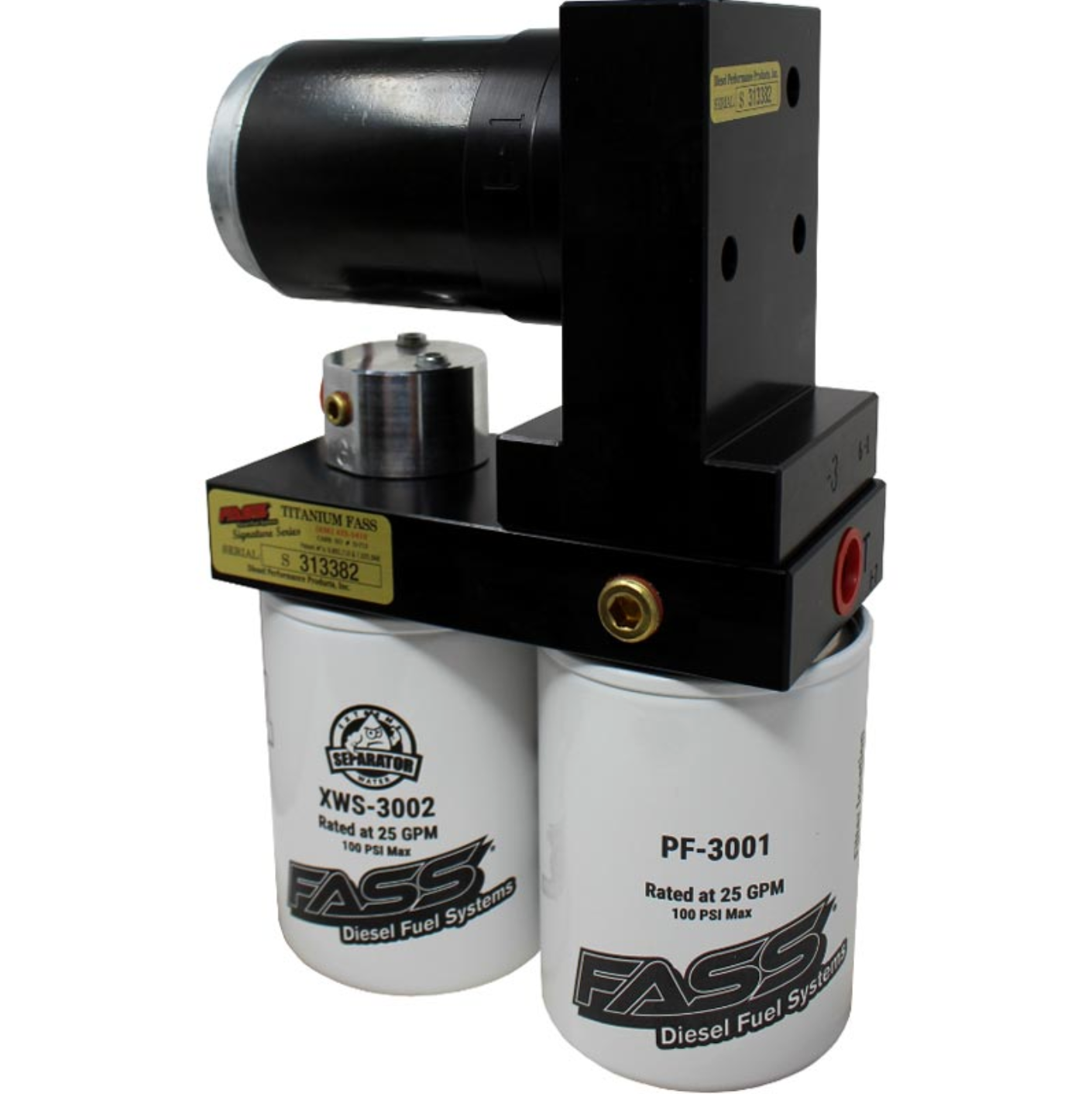 FASS Titanium Signature Series 100GPH Fuel System for 2008-2010 Ford P ...