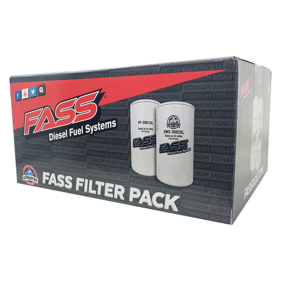 FASS Fuel Systems Filter Pack XL – 8Ball Diesel Workz